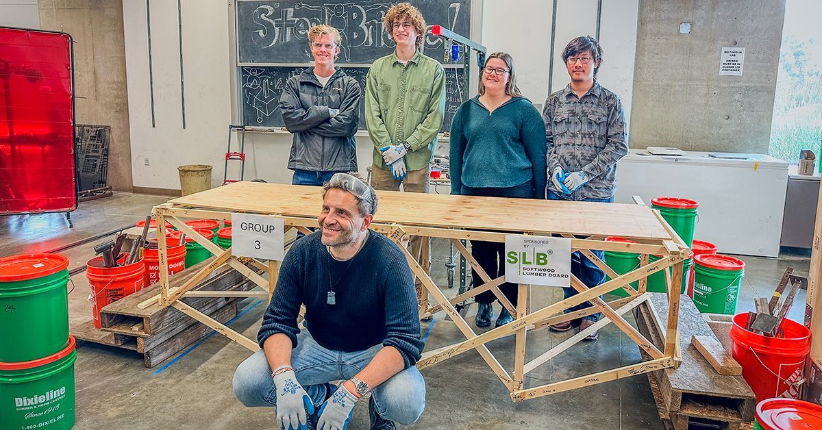 Literally Building Bridges to Learn in New Structural Engineering Class