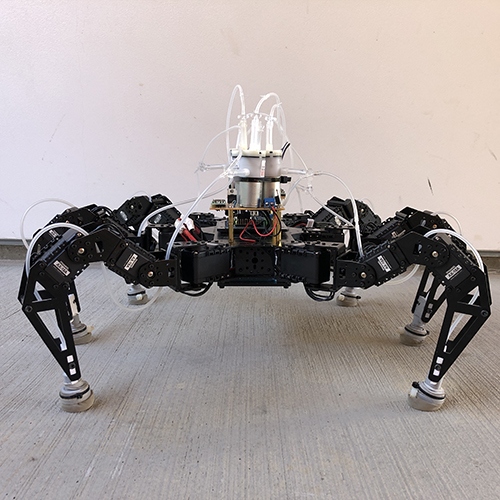 These flexible feet help robots walk faster