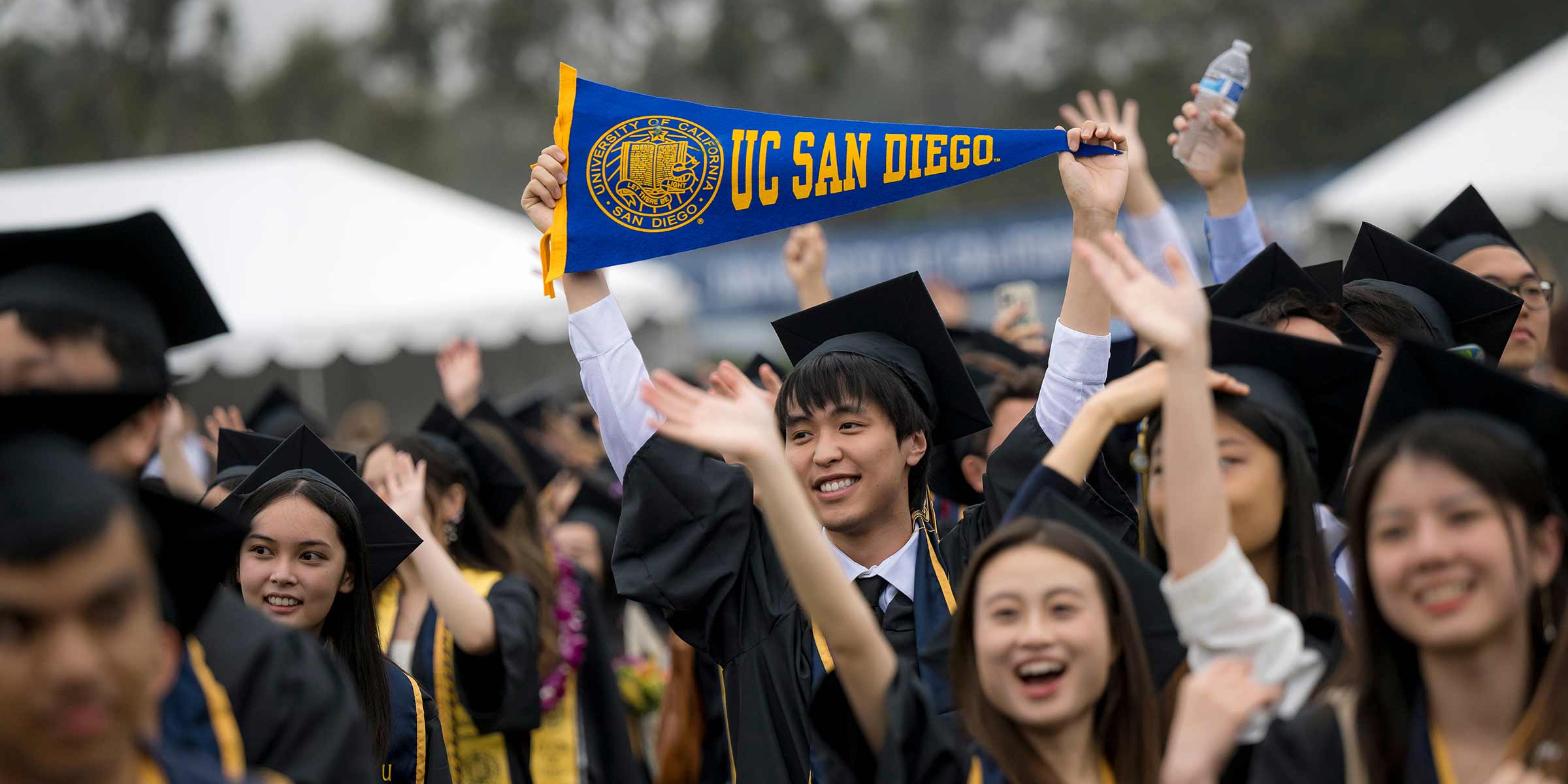 Smiles, Tears and Cheers: Snapshots from Commencement